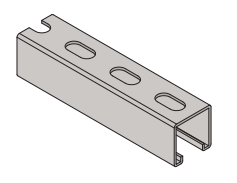 FS14158EHS410 14ga 1 5 ⁄8" x 1 5 ⁄8" Deep Stainless Steel Channel ...